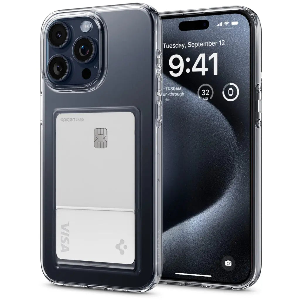 iPhone 15 Pro Max Case Crystal Slot - Spigen Malaysia